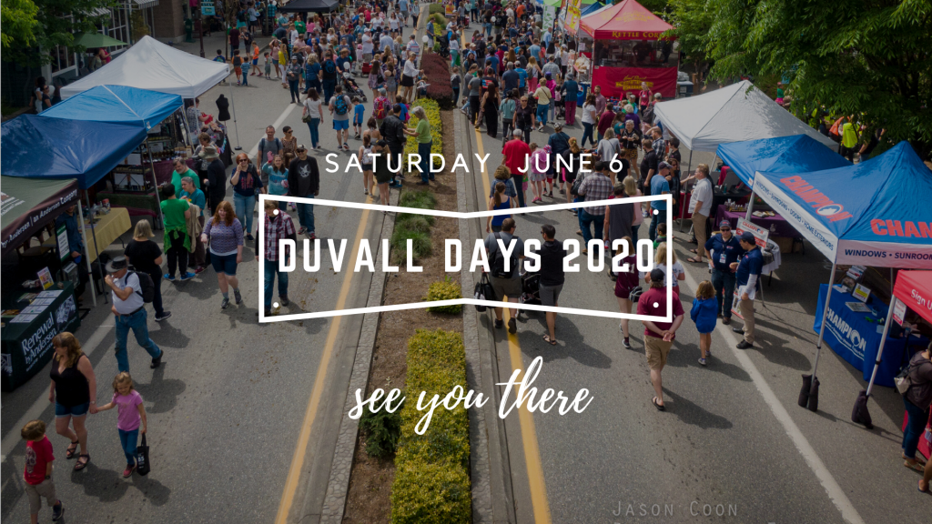 Duvall Days Festival | June 6, 2020
